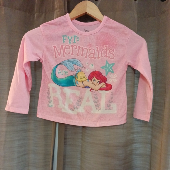 Disney | Pajamas | Disney Little Mermaid Pajama Top 45 | Poshmark